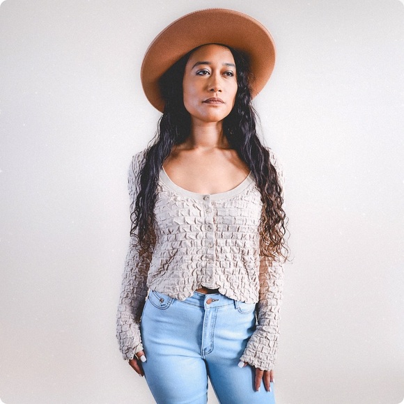 Sweaters | New Tattered Rose Button Down Statement Top | Poshmark